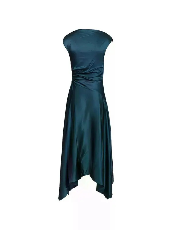 Staud Portia Silk Midi Dress