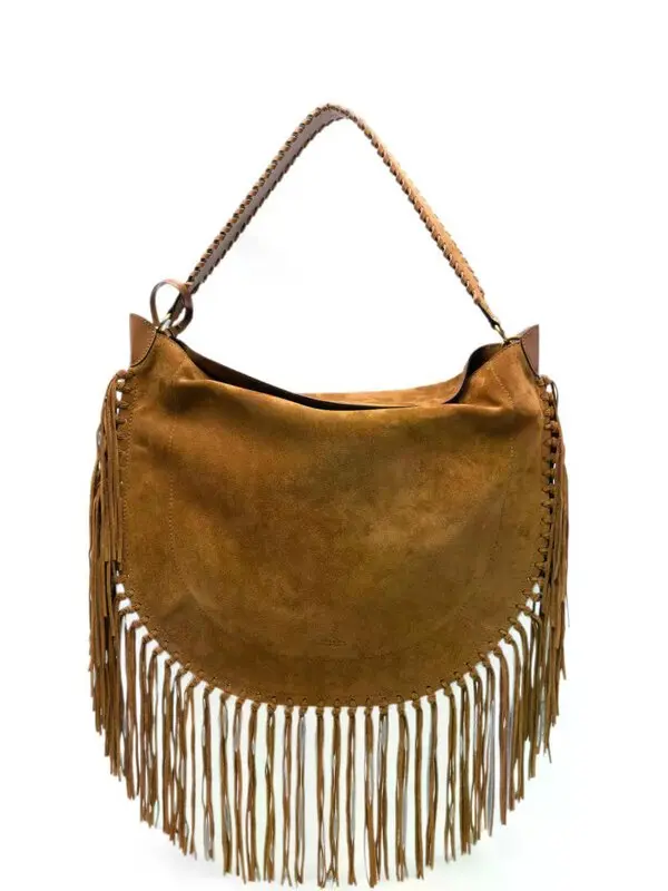 Isabel Marant Étoile Fringe-trim Whipstitch Shoulder Bag