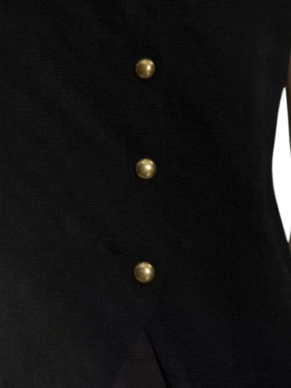 Max Mara Gola Button-up Vest