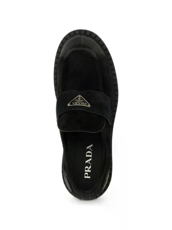 Prada Suede Loafers