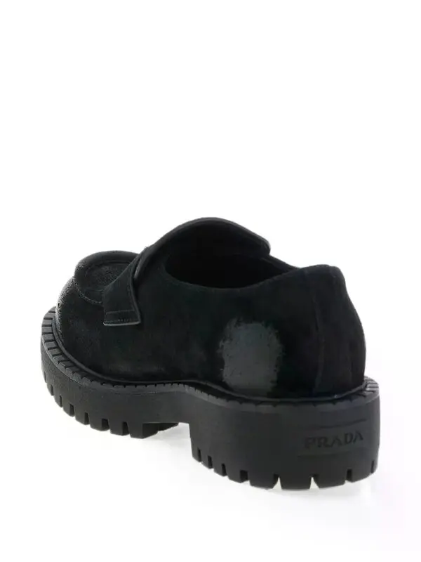 Prada Suede Loafers