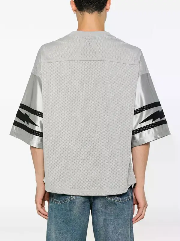 Rhude Logo Print Mesh T-shirt