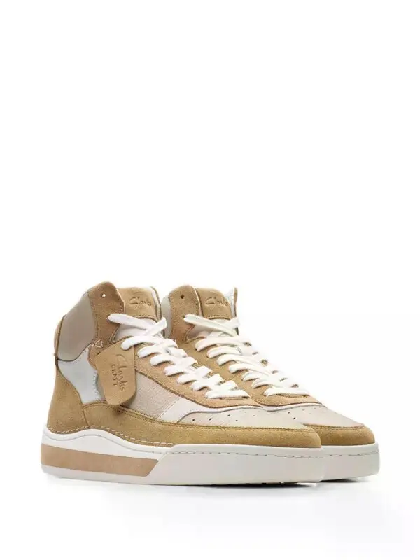 Clarks Craft Court Panelled Sneakers