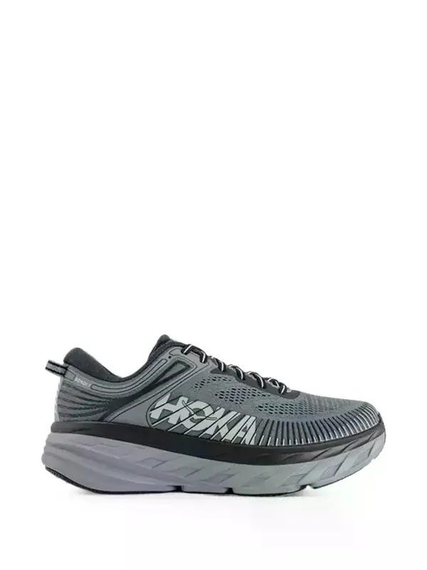 HOKA® Bondi Panelled Sneakers - Grey