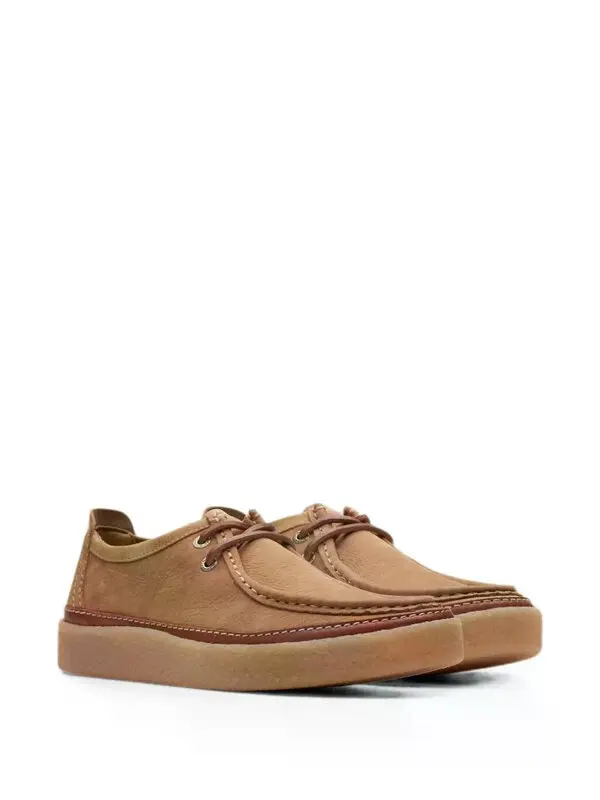 Clarks Clarkwood Moc Lace-up Derby Shoes - Brown