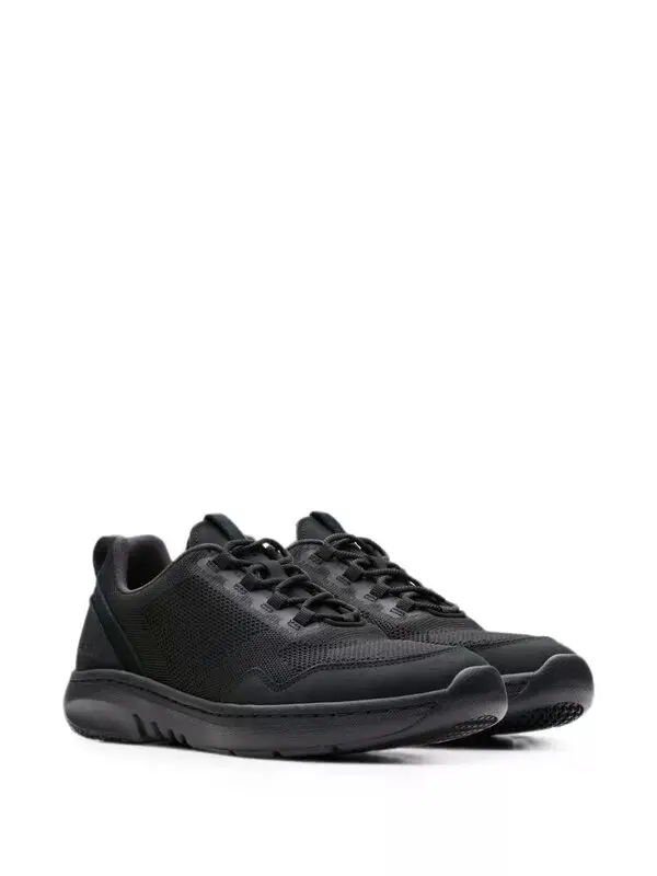 Clarks Clarkspro Knit Lace-up Sneakers - Black