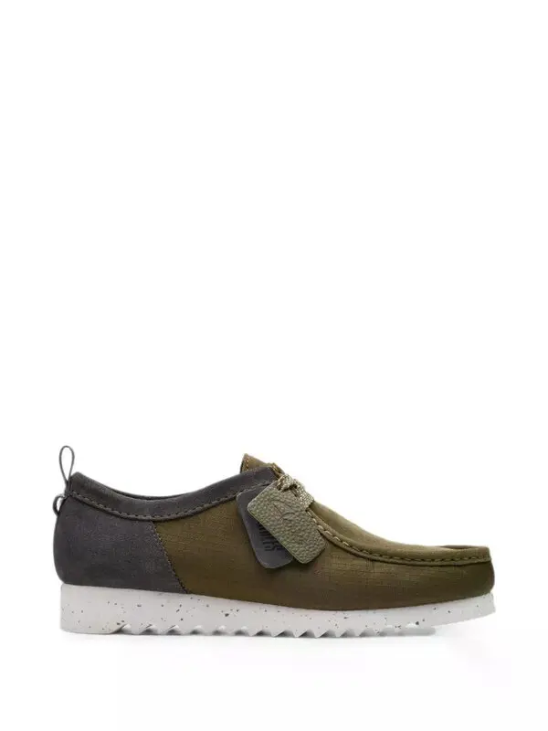 Clarks Wallabee Ftre Lo Derby Shoes - Green