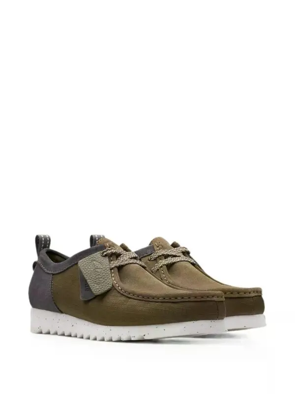 Clarks Wallabee Ftre Lo Derby Shoes - Green