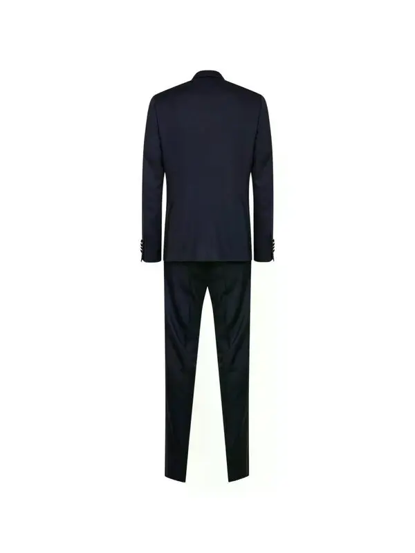 LARDINI Double-breasted Peak-lapel Suit