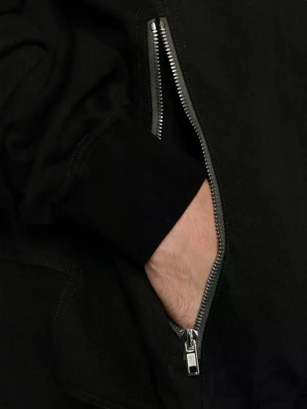 Rick Owens Zip-up High-neck Sweatshirt