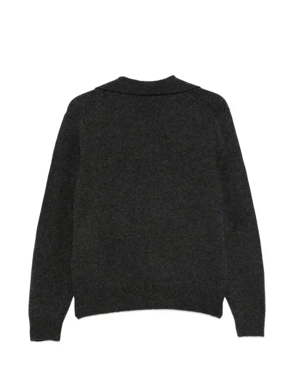 Victoria Beckham Spread-collar V-neck Sweater