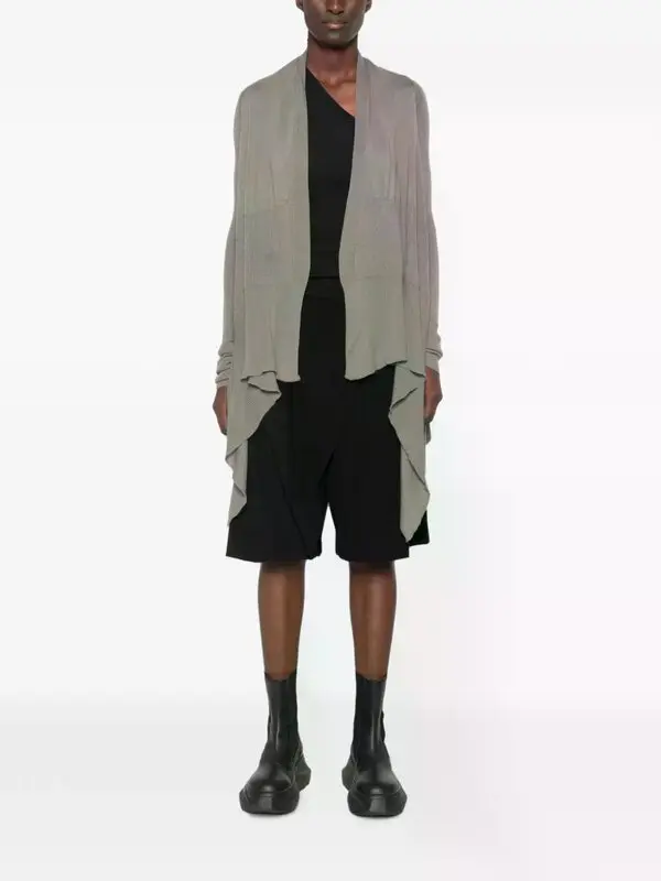 Rick Owens Long-sleeve Asymmetric Cardigan