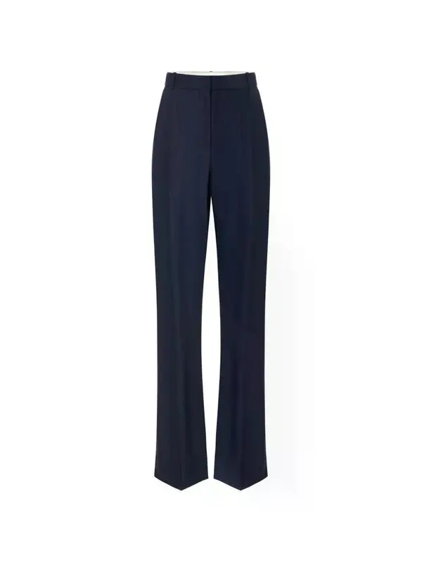 Elisabetta Franchi Pinstriped Palazzo Pants - Blue