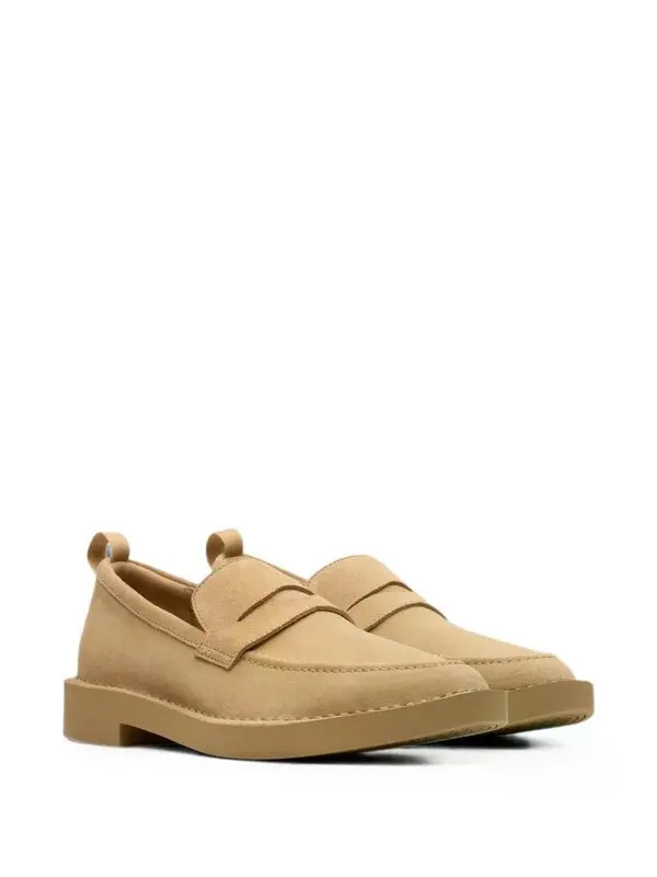 Clarks Martock Lo Suede Loafers - Neutrals