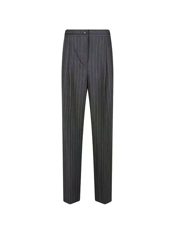 Pinko Pinstripe Pleated Trousers