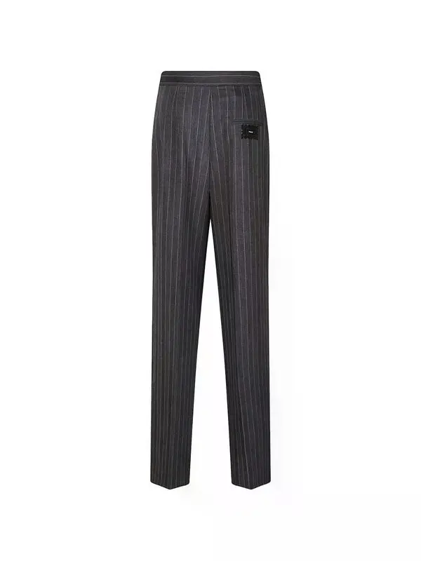 Pinko Pinstripe Pleated Trousers