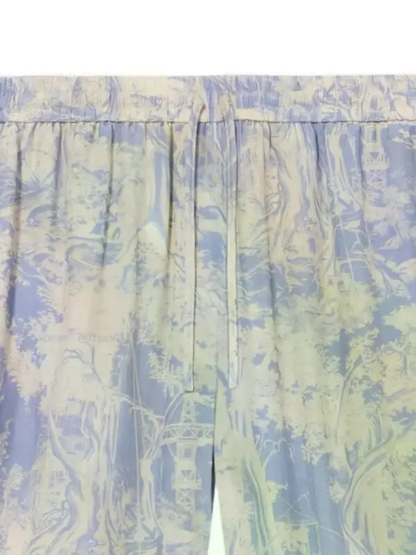 Off-White City Nature Habutai Pajamas
