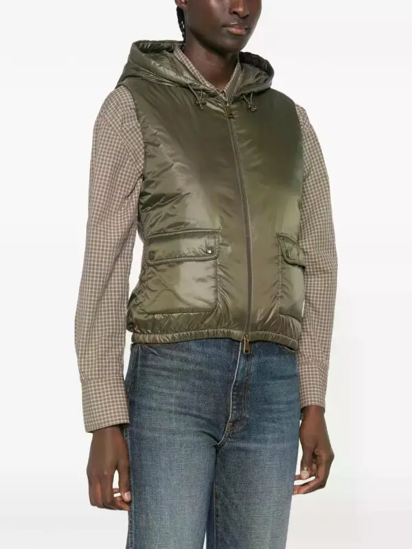 Moncler Lansette Gilet - Green