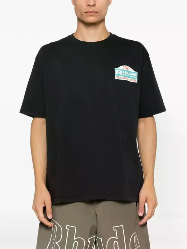 Rhude Graphic-print T-shirt - Black