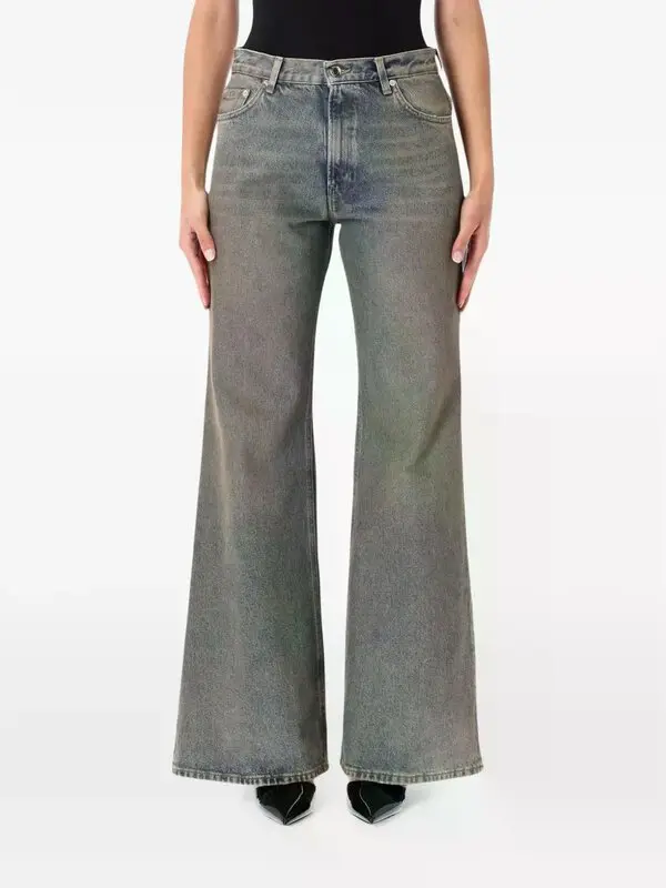 HAIKURE Clara Wide-leg Jeans - Grey