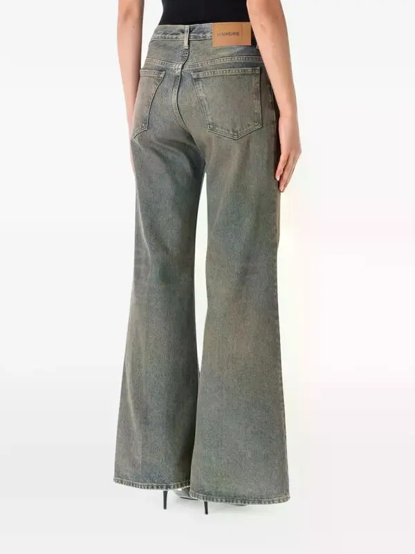 HAIKURE Clara Wide-leg Jeans - Grey
