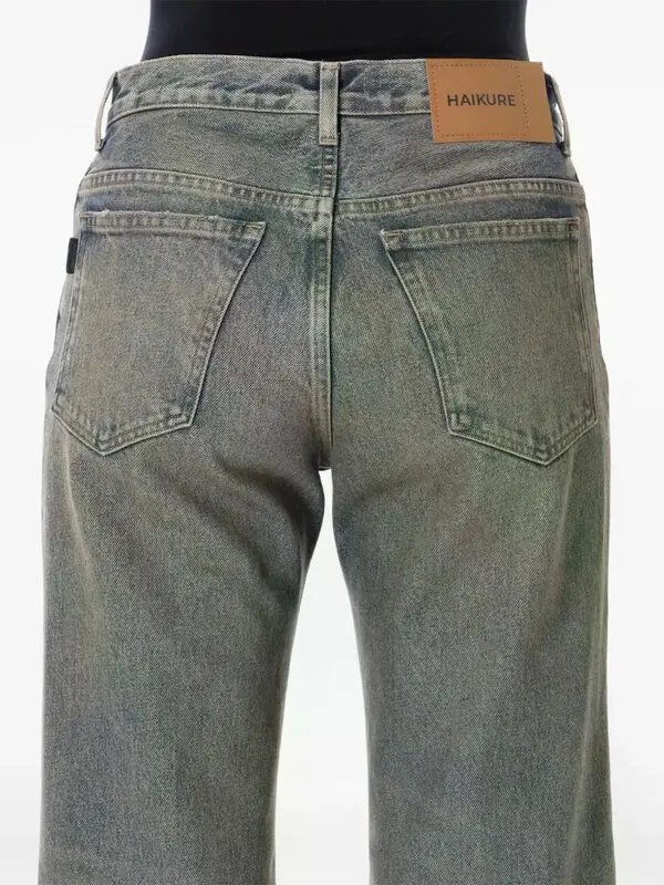 HAIKURE Clara Wide-leg Jeans - Grey