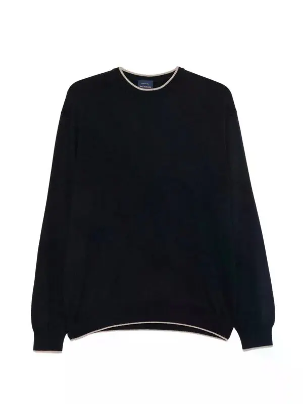 Paul & Shark Contrast-trim Cashmere Sweater