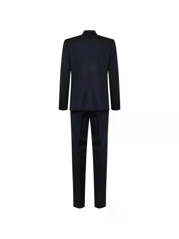 LARDINI Double-breasted Peak-lapel Suit