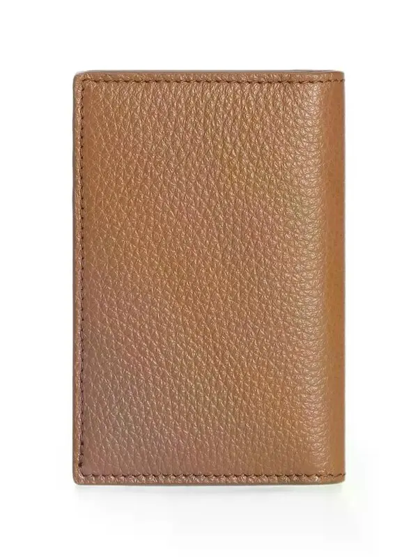Dolce & Gabbana Card Holder In Calfskin With Logo - Neutrals