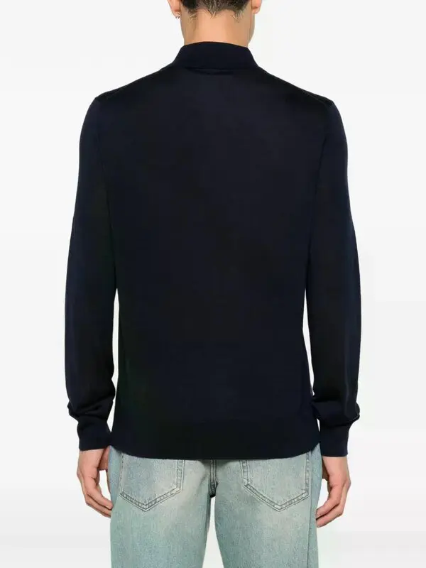 Dsquared2 Upside Down Long-sleeve Polo Shirt