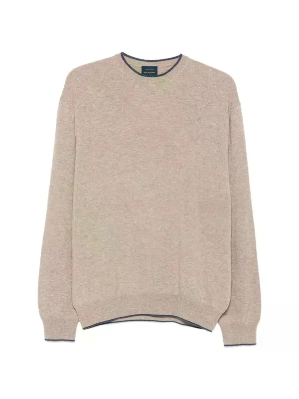 Paul & Shark Long-sleeve Contrast-trim Sweater