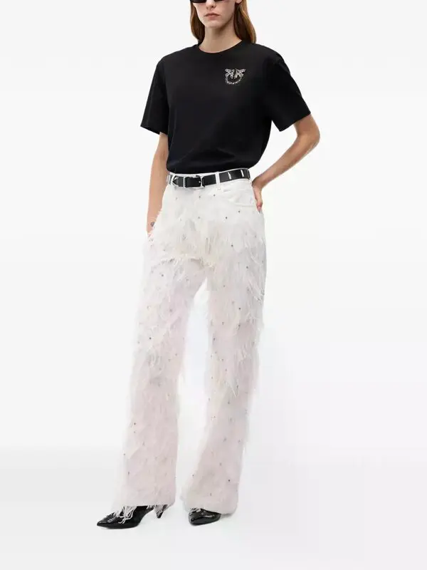 Pinko Love Birds T-shirt - Black