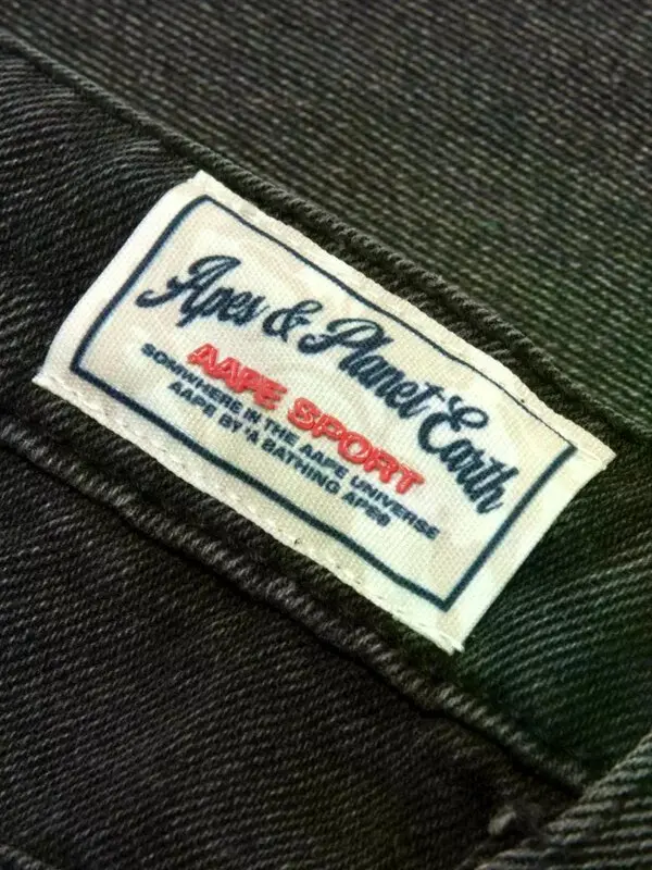 AAPE BY *A BATHING APE Sport Logo Jeans