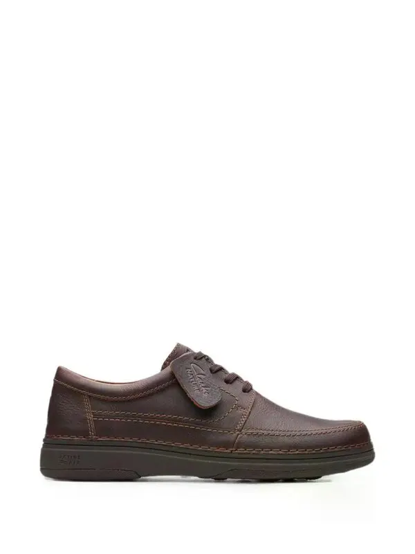 Clarks Nature 5 Lo Leather Lace-up Derby Shoes - Brown