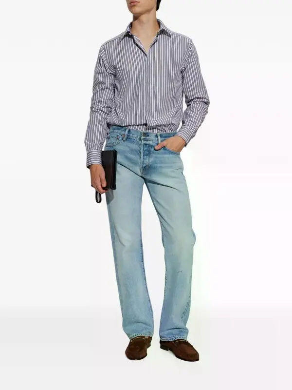 TOM FORD Leather Loafers