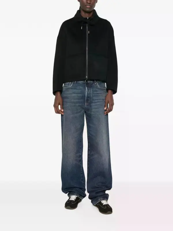 GIORGIO BRATO Drawstring High-neck Jacket