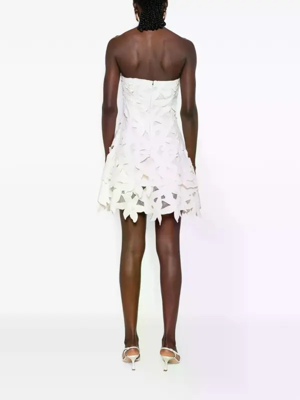 Simkhai Floral-appliqué Mini Dress