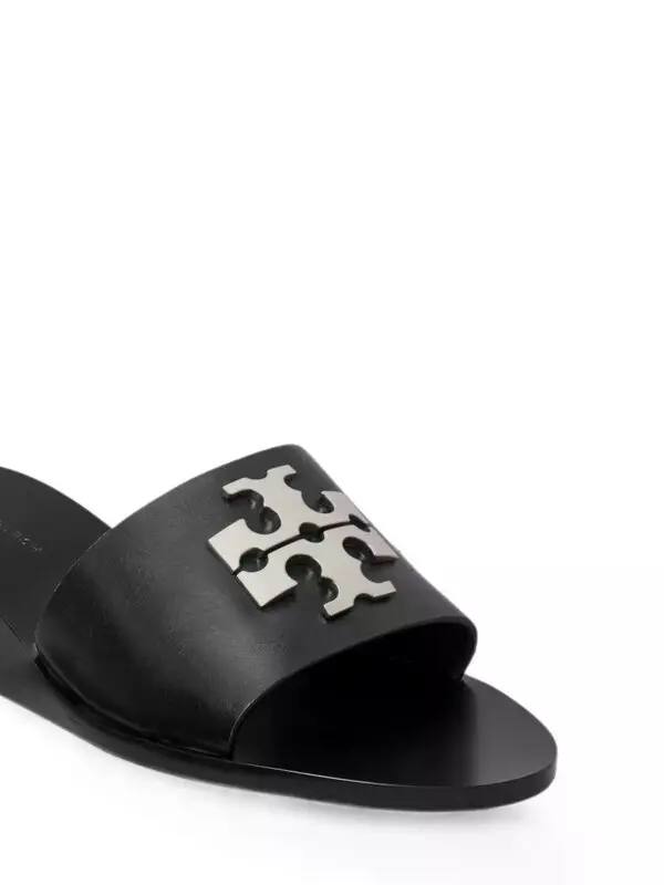 Tory Burch Charlie Logo-plaque Wedge Sandals