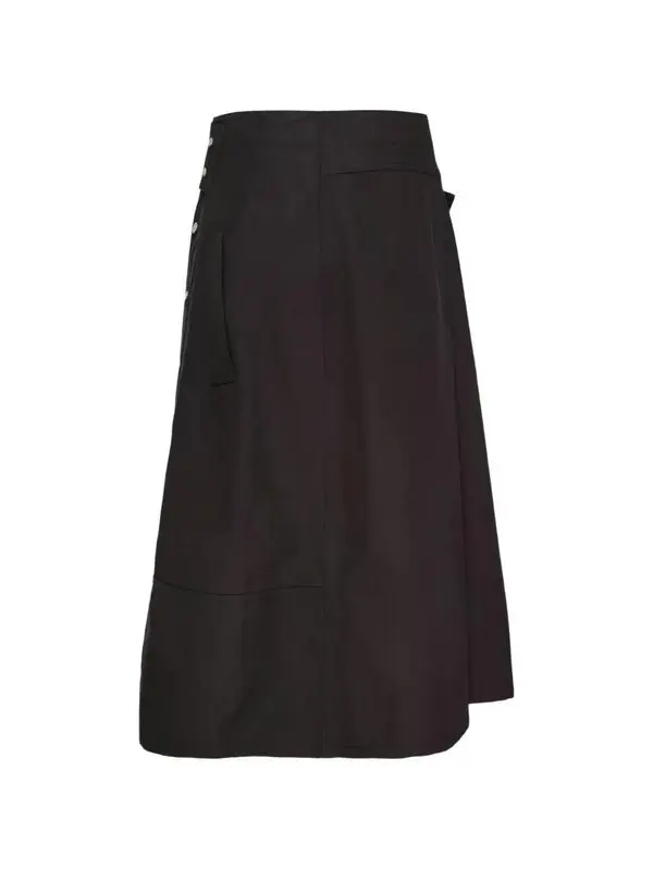 3.1 Phillip Lim Press-stud Midi Skirt