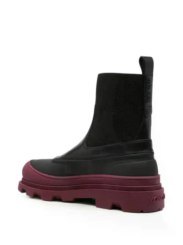 Moncler Vera Leather Ankle Boots
