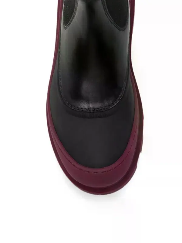 Moncler Vera Leather Ankle Boots
