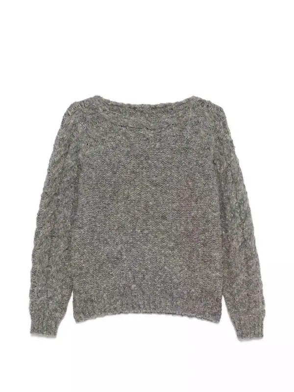 Isabel Marant Étoile Ponara Cable-knit Boat-neck Sweater