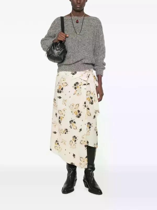 Isabel Marant Étoile Ponara Cable-knit Boat-neck Sweater