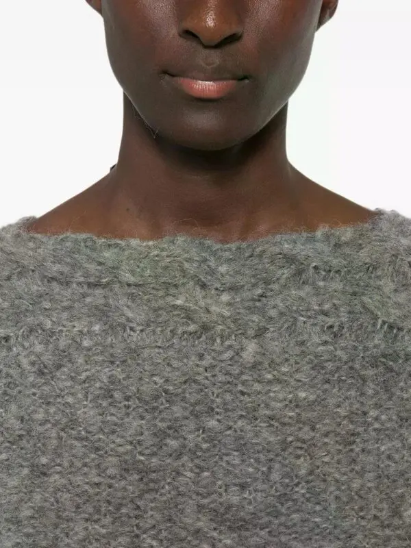 Isabel Marant Étoile Ponara Cable-knit Boat-neck Sweater