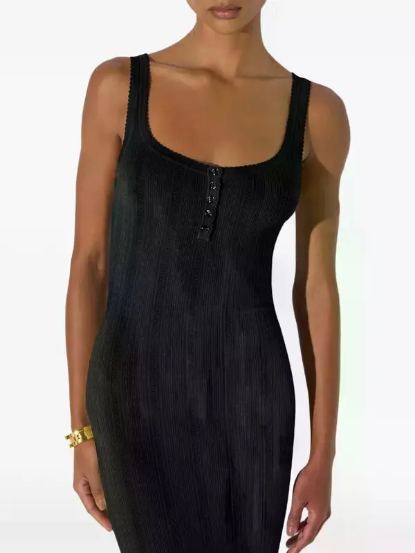 Elisabetta Franchi Knit Openwork Dress