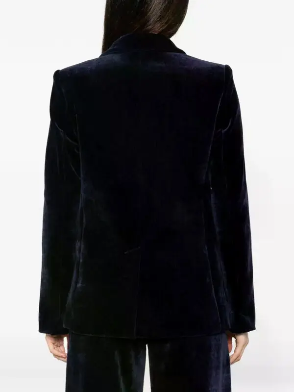 FORTE_FORTE Double-breasted Velvet Jacket