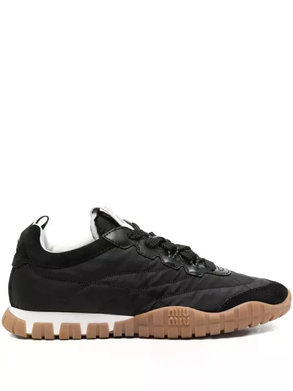Miu Miu Tyre Panelled Sneakers