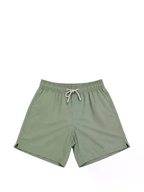 MC2 SAINT BARTH Logo-patch Drawstring Swim Shorts
