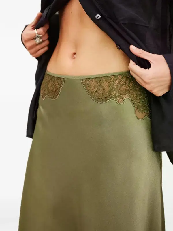 Ba&sh Coni Asymmetric Skirt