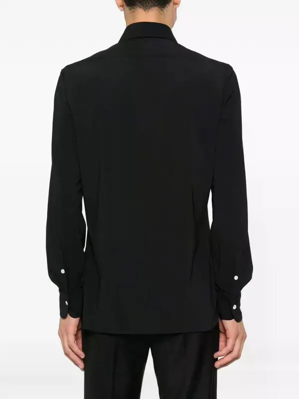 BARBA NAPOLI Long-sleeve Button-up Shirt